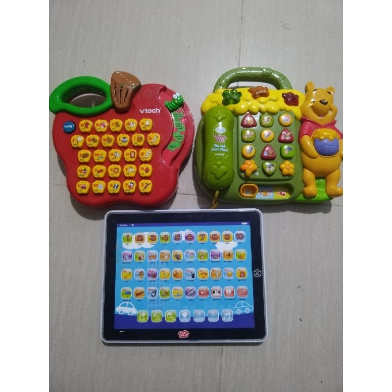 Disney Vtech Chad Valley Educational Tablet Telephone Preloved from UK ...