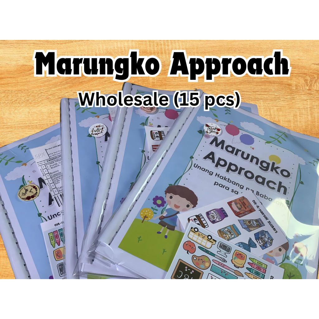 MARUNGKO APPROACH WORKBOOKS (15 WORKBOOKS /WHOLESALE ) | Shopee Philippines