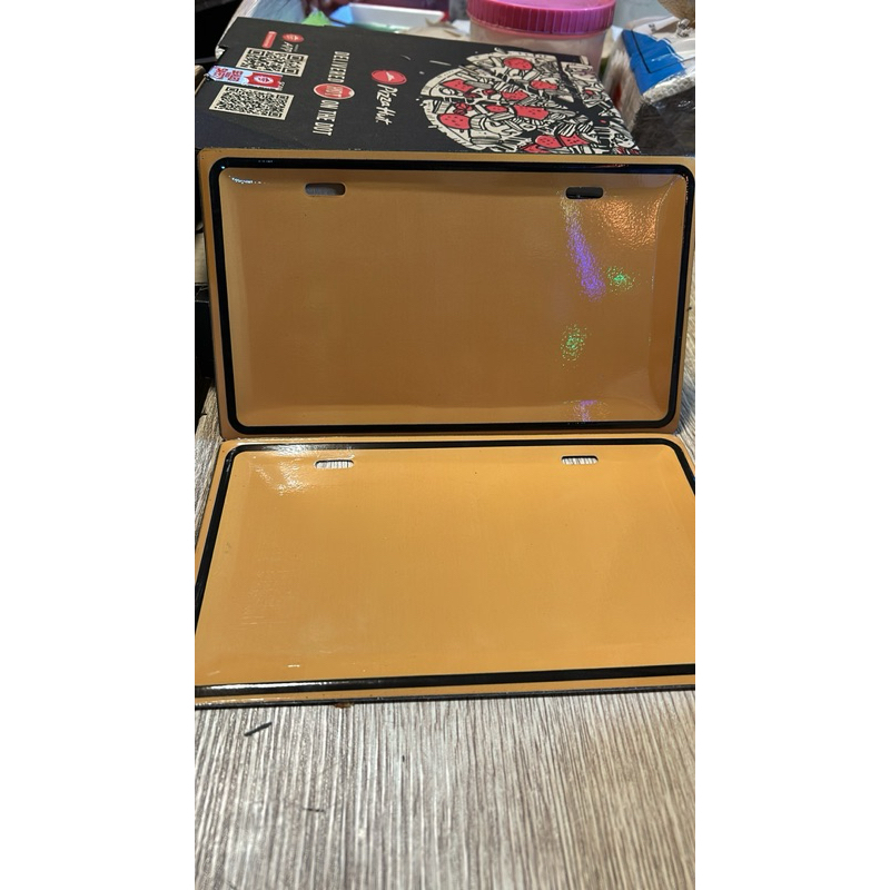 motor plate new size(yellow) | Shopee Philippines