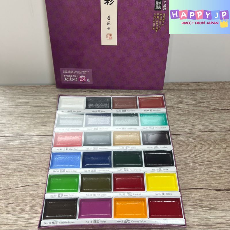 Sumiundo Paints, Facesai 24-color set, 15506 | Shopee Philippines
