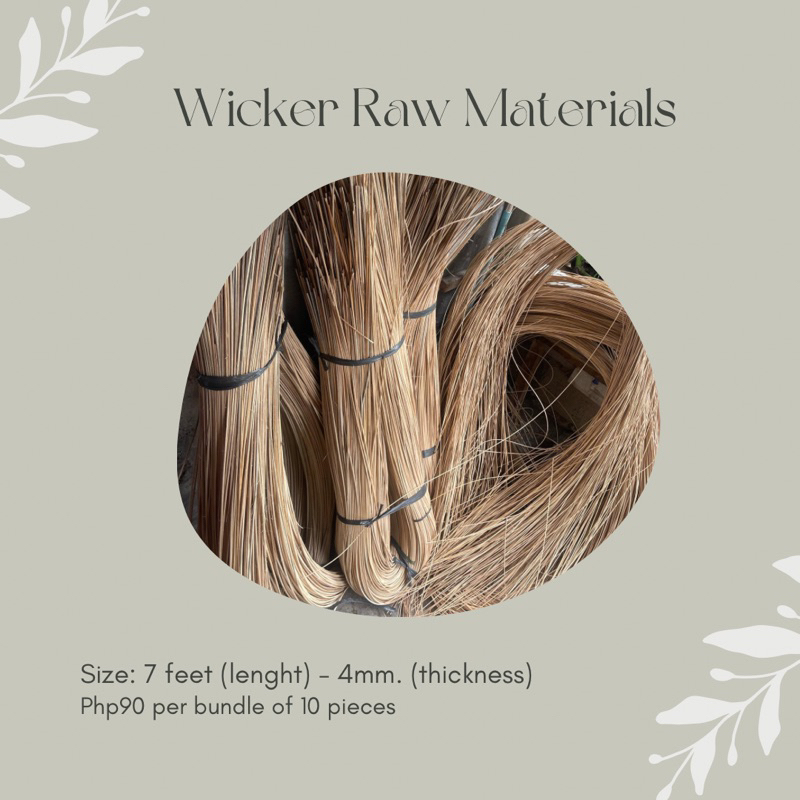 Native Raw Materials (Rattan Wicker) for school projects/ contemporary ...