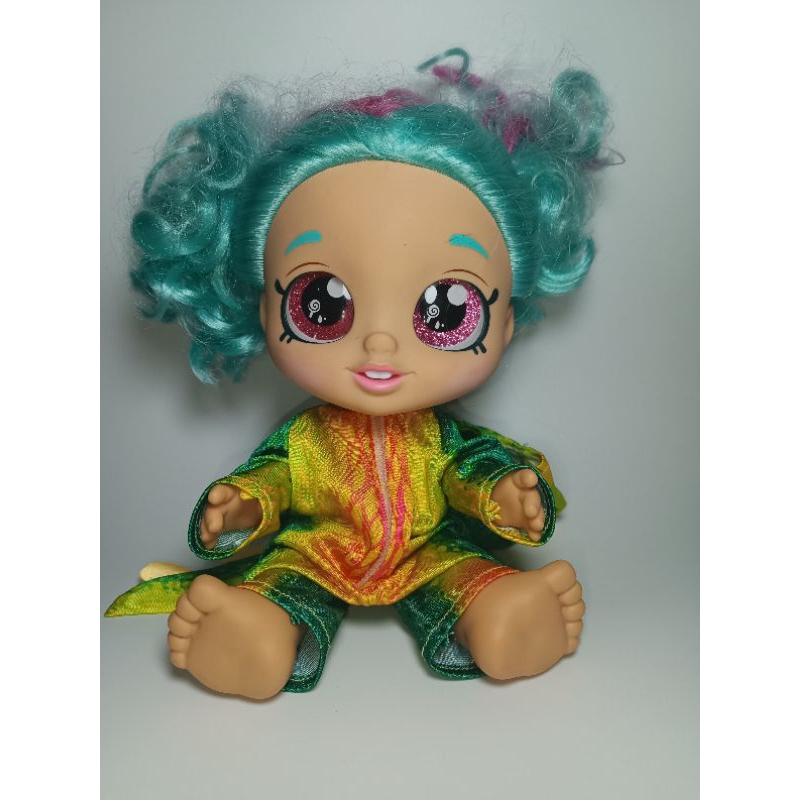 Preloved BLUE HAIR CINDY POPS DOLL KINDI KIDS FUN TIME DOLL | Shopee ...