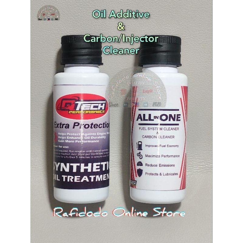 Qtech Oil Additive & Carbon Injector Cleaner | Shopee Philippines