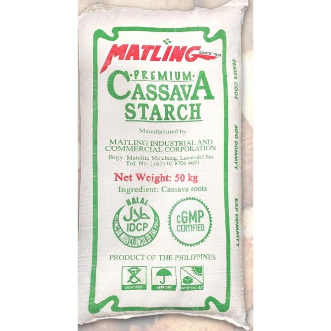 Matling Cassava Starch 50kg | Shopee Philippines