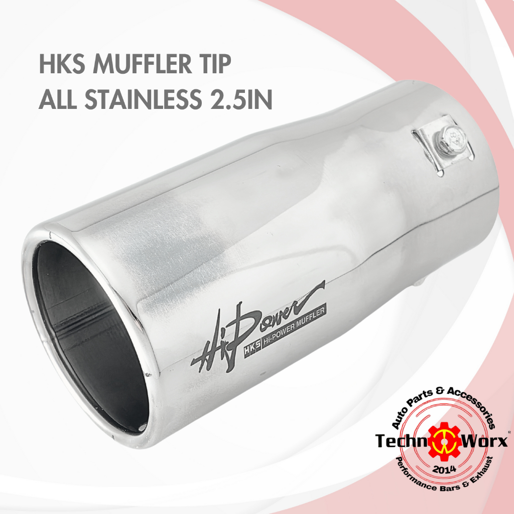HKS TIP 2.5IN ALL STAINLESS not muffler Accessories No Sound bass car ...