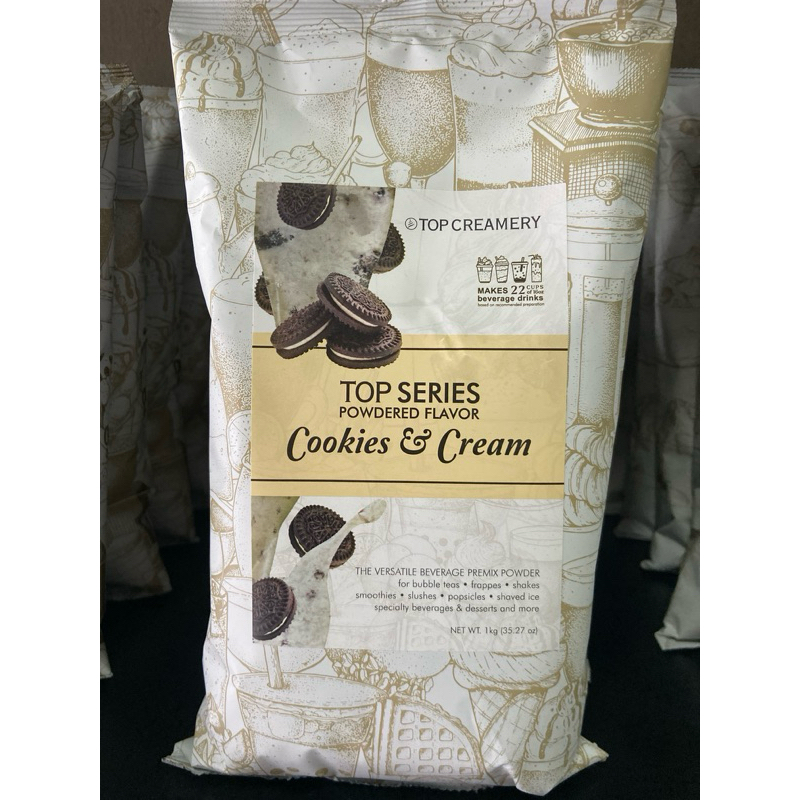 Cookies and Cream Powder 1kg -Top Creamery | Shopee Philippines