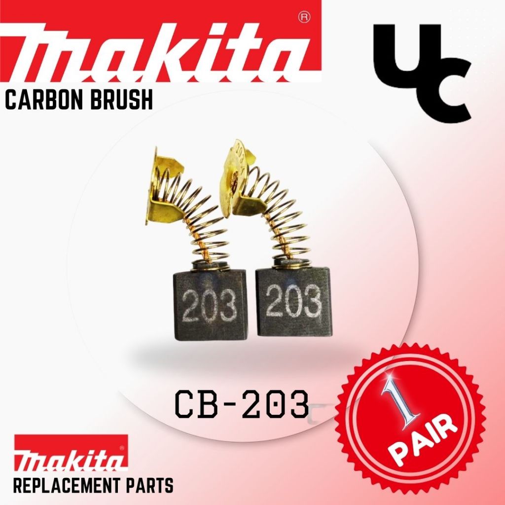 MAKITA Carbon Brush #203 Replacement Parts | Shopee Philippines