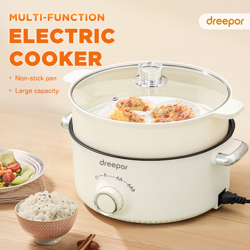 Dreepor Large Capacity Rice Cooker Multifunctional Electric Cooker Non ...