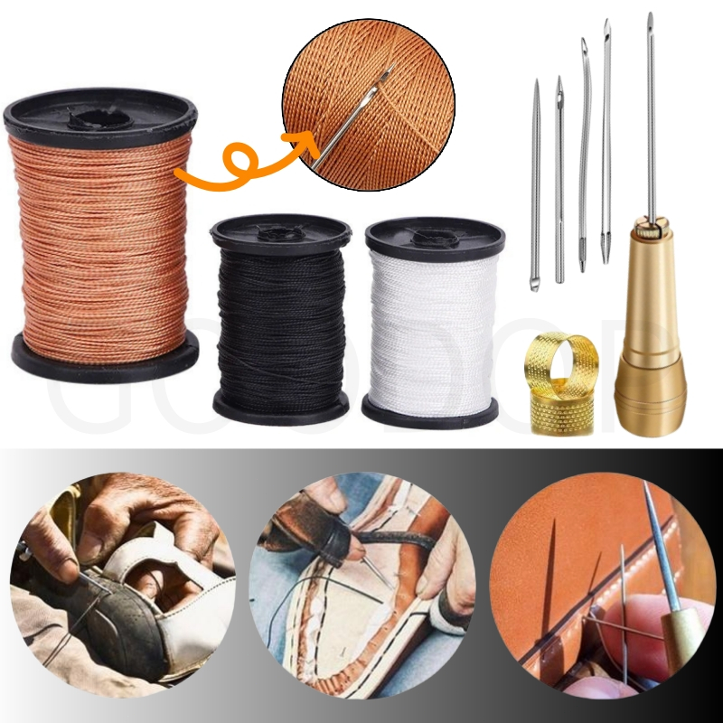 DIY Sewing Kit Leather Sewing Shoe Repair Tool Shoe Handmade Sewing ...