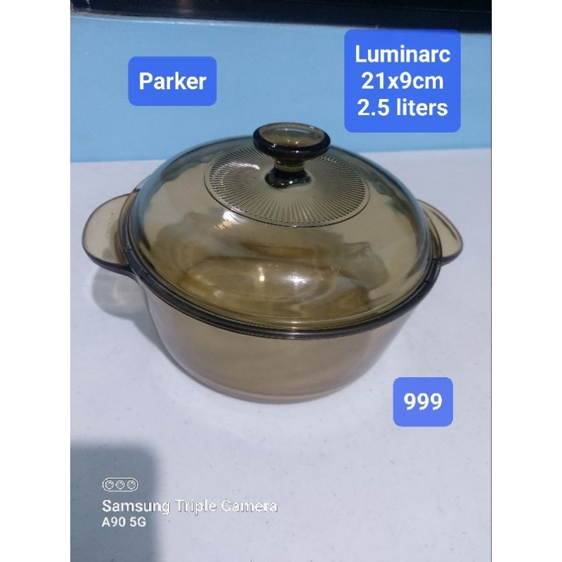 Luminarc Cookware 21x9cm (Parker) | Shopee Philippines