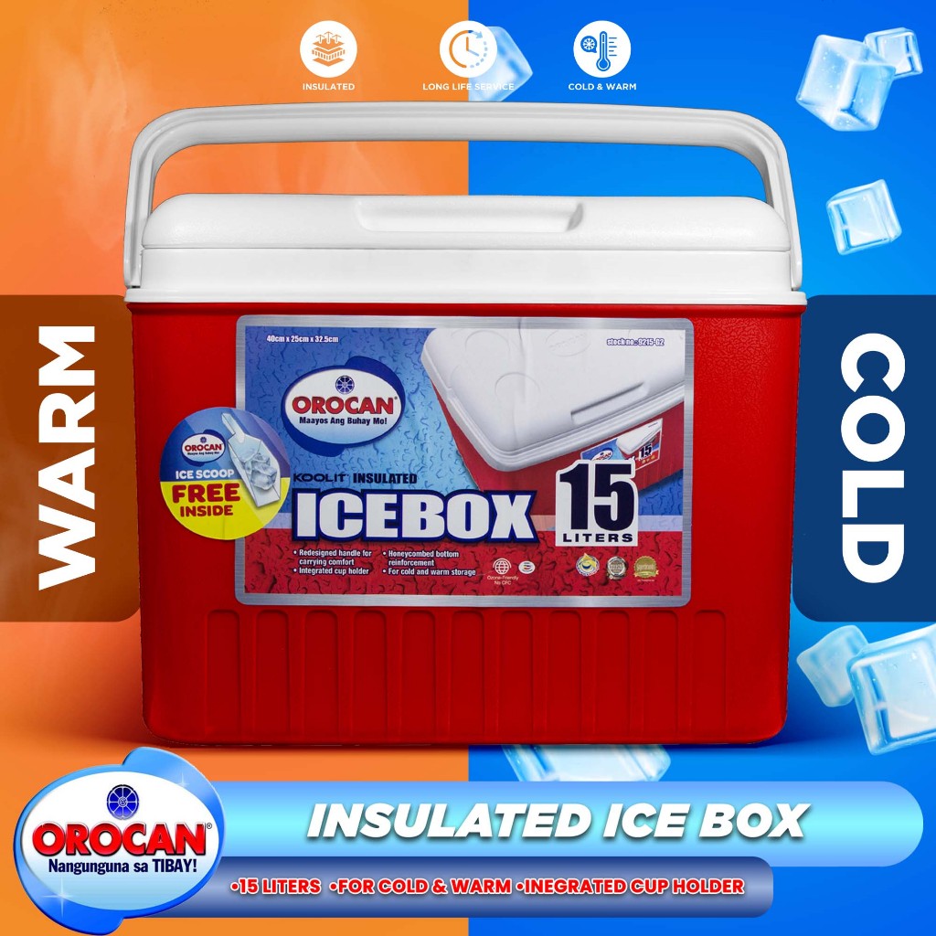 Orocan Ice Box Insulated Icebox Chest 15 | 8 | 5 Liters - Gold Mind ...