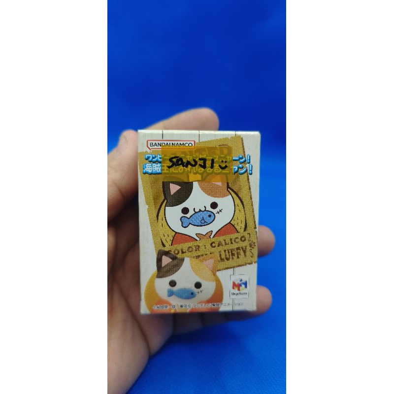 MEGA CAT PROJECT ONE PIECE Nyan Piece Pirate King Meow Mini Figure Toy ...
