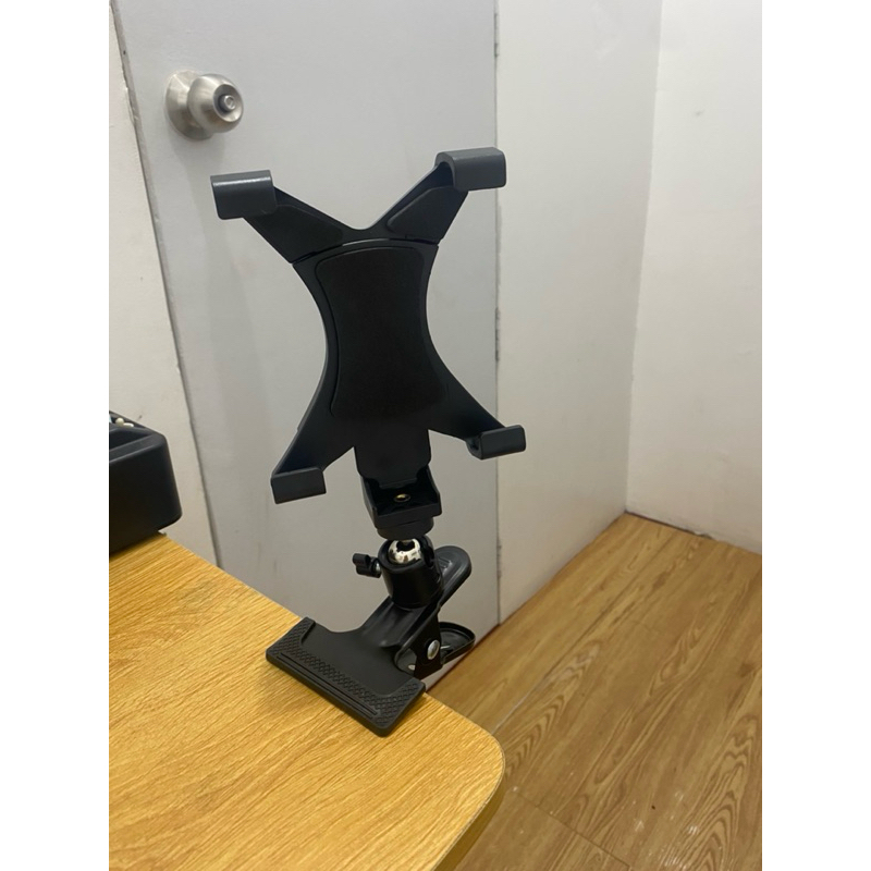 Tablet Holder 360° Rotate Bracket Clamp (clipclamp w/tab ulo) | Shopee ...