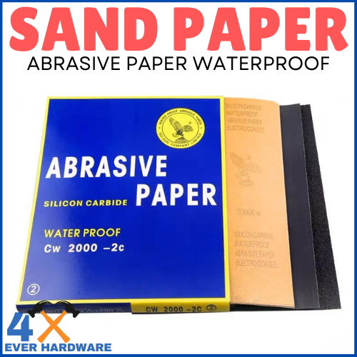 Liha Sandpaper Waterproof Abrasive Sand Paper Grit #60 to #2000 ...