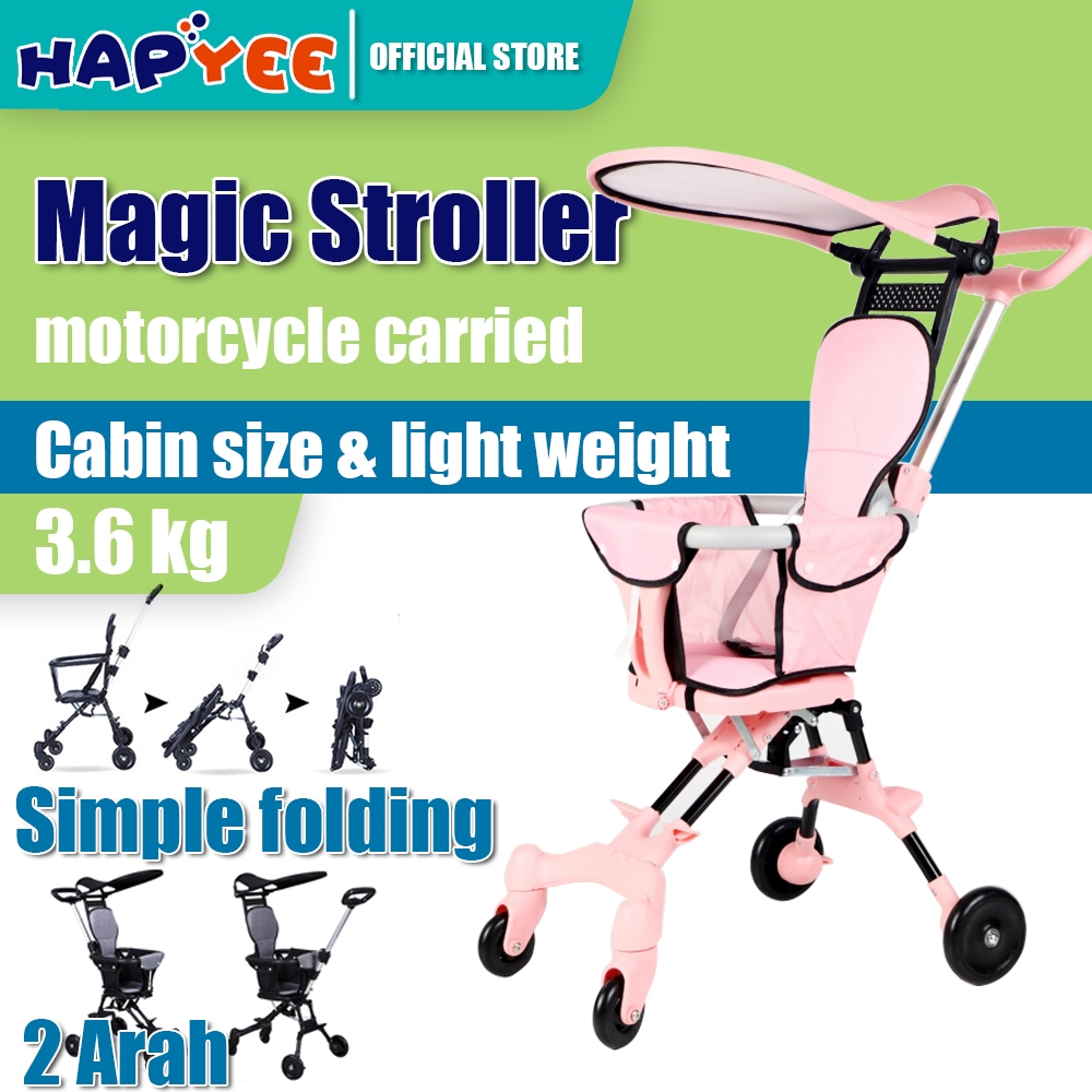 HAPYEE Lightweight Foldable Stroller For Baby 2 Way Stroller For Kids ...