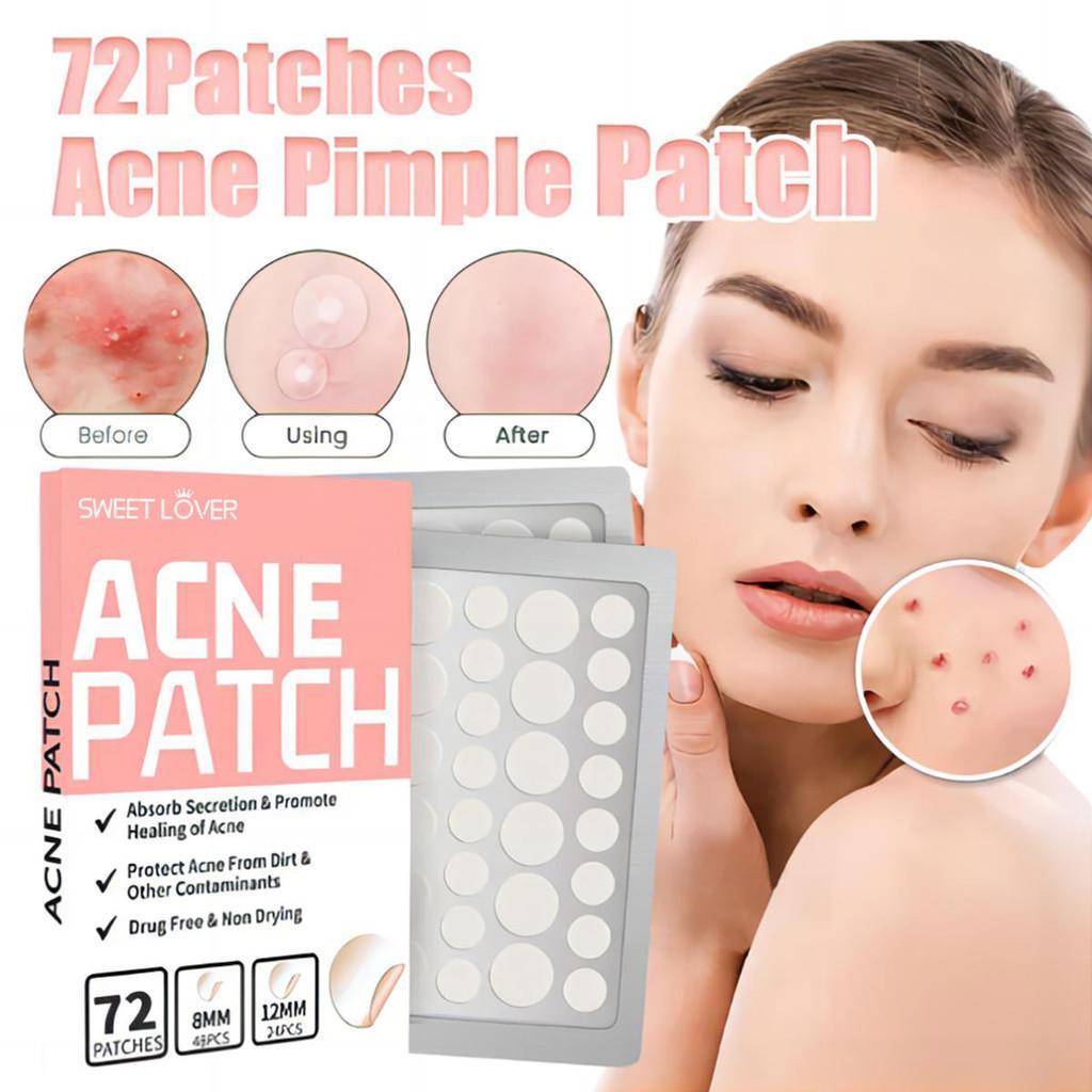 72 PCS/BOX Salicylic Pimple Patch Blemish Treatment Skin Care Acne ...