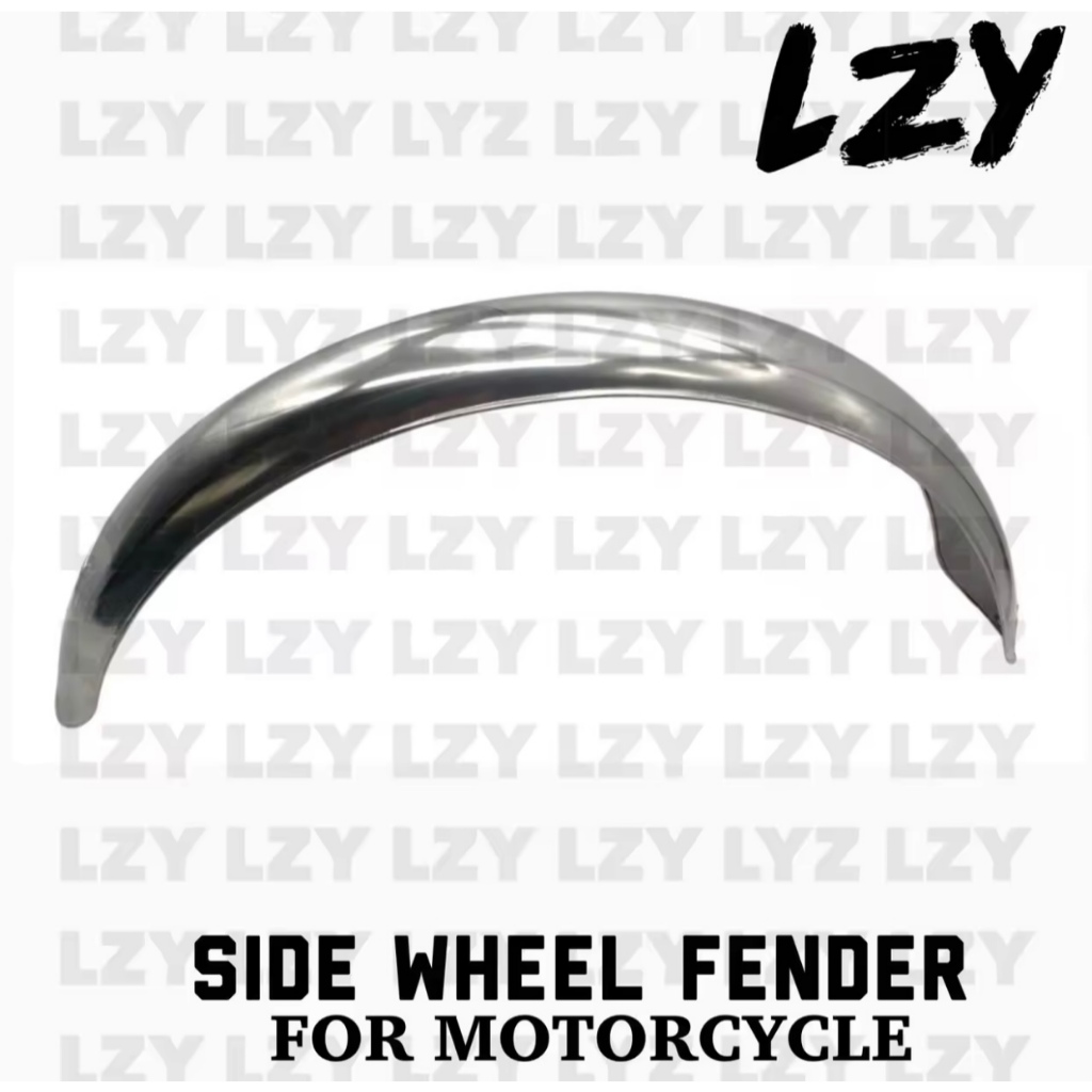 LZY Universal Tricycle Side Wheel Fender Stainless Tapalodo Side Car ...