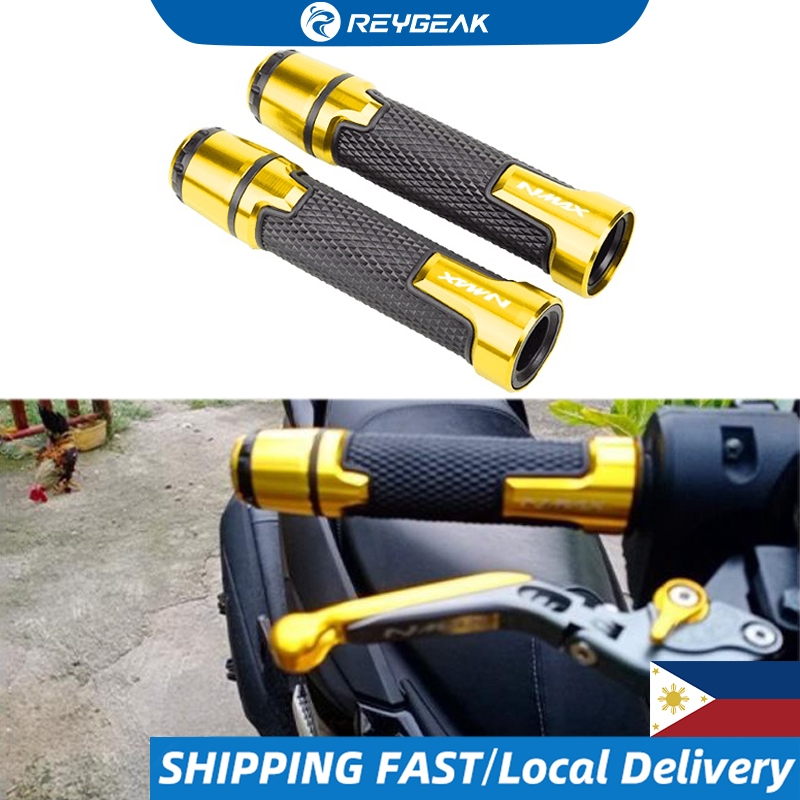 REYGEAK CNC Aluminum Motorcycle Handle Grip For Yamaha Nmax 155 N-max ...