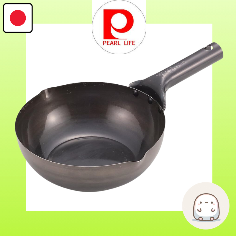 Pearl Metal Ultra Deep Fry Pan 22cm IH-compatible deep fry pan made in ...