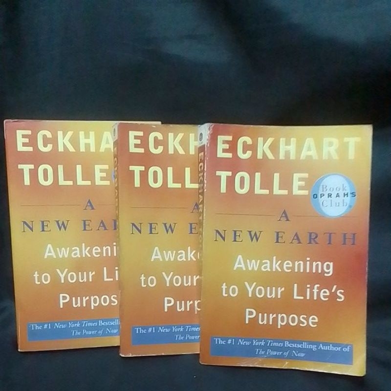 A New Earth Awakening To Your Life S Purpose By Eckhart Tolle Shopee