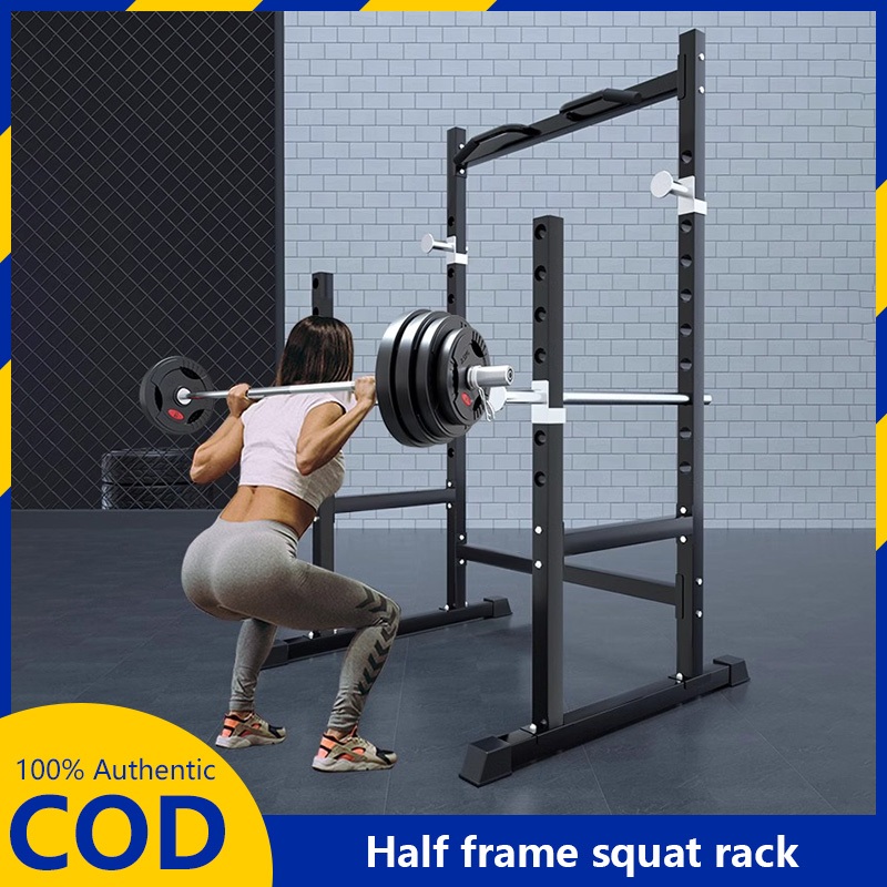Frame squat rack Weight bench Bench press Barbell rack Pull-up bar ...