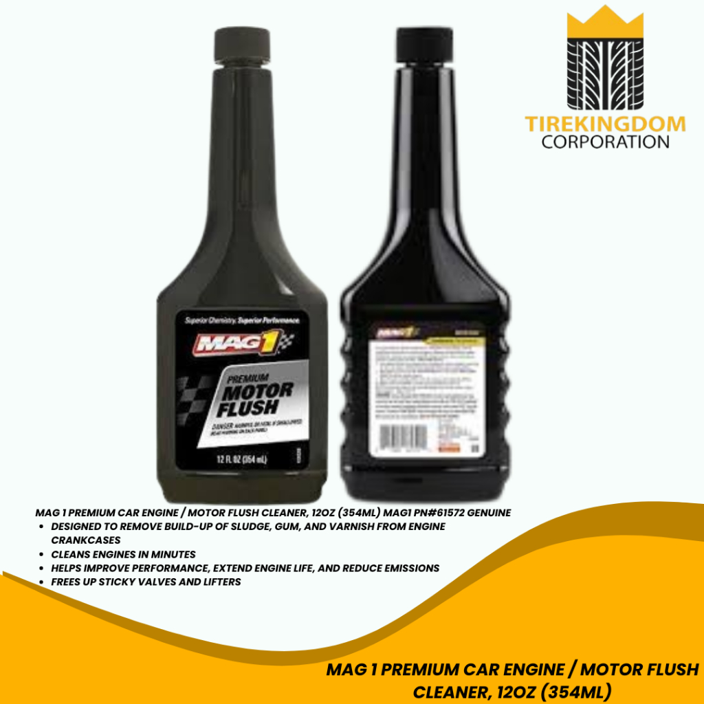 MAG1 Premium Car Engine / Motor Flush Cleaner, 12oz (354ml) | Shopee ...