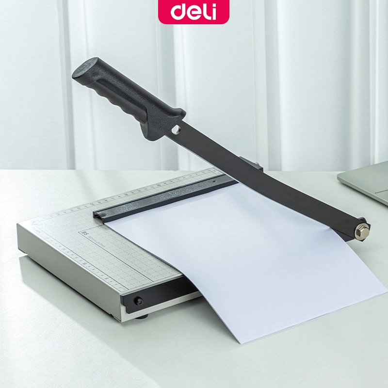 Deli Heavy Duty Paper Cutter Photo Cutter A4 B5 A5 B6 B7 Size Manual ...