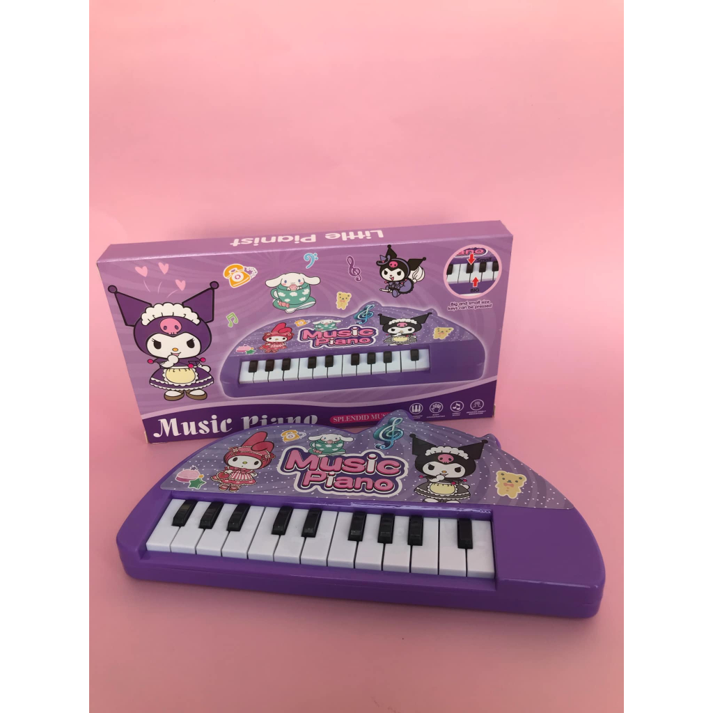 JJtan Kids Toys Piano keyboard kuromi Design | Shopee Philippines