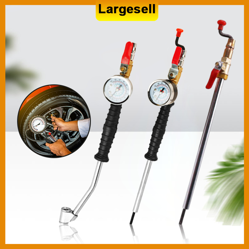 Car Tire Inflator Nozzle Fast Filling Rod Hand Crank Tire Quick ...