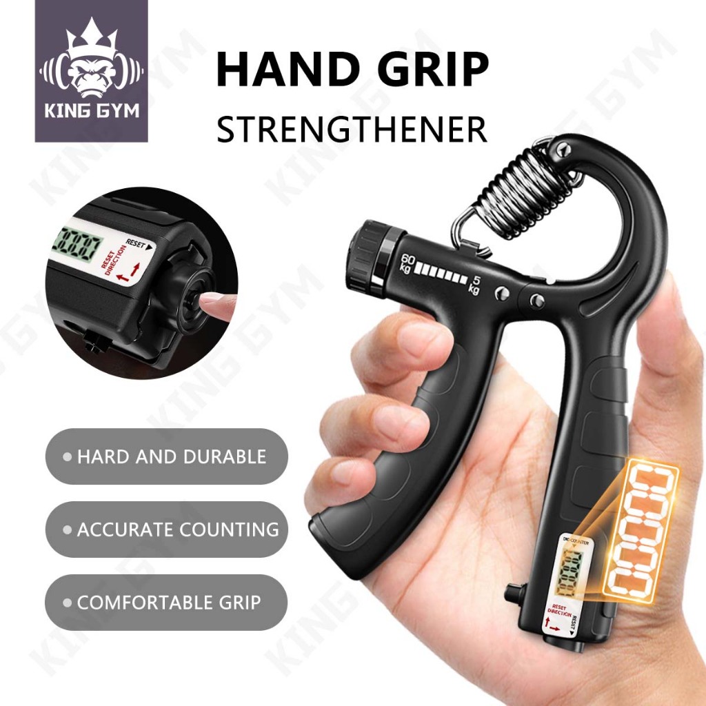 R-Shaped Hand Grip 5-100Kg Adjustable Countable Hand Grip Strength ...