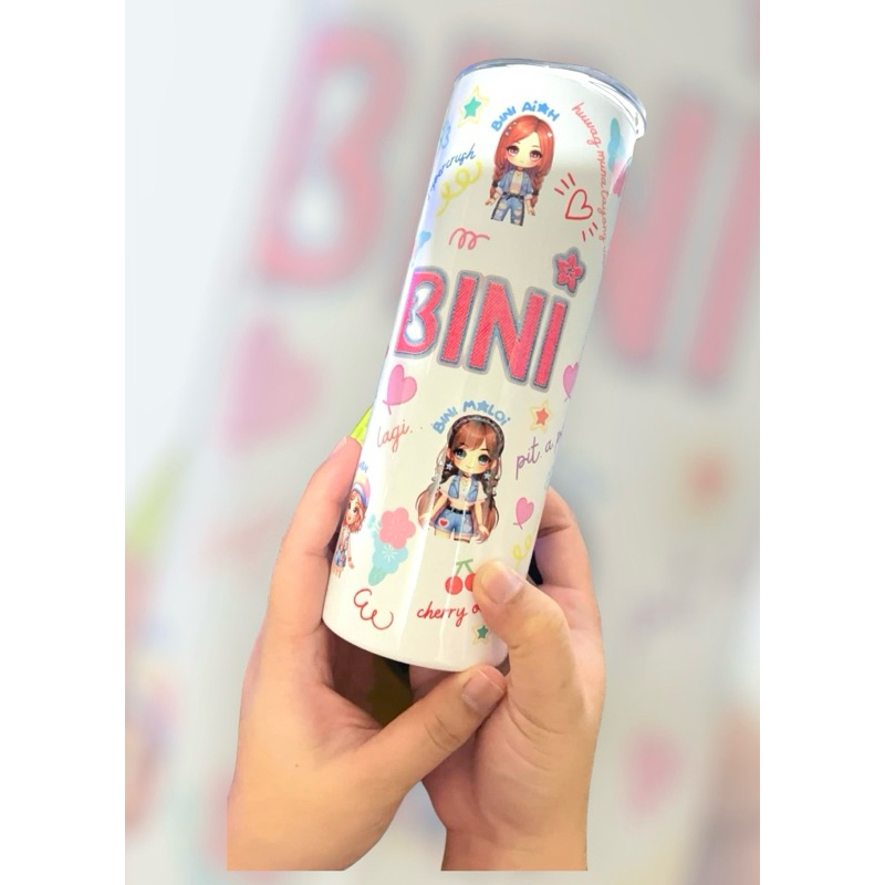 BINI Inspired Keychain Headband Photo Tumbler | Shopee Philippines