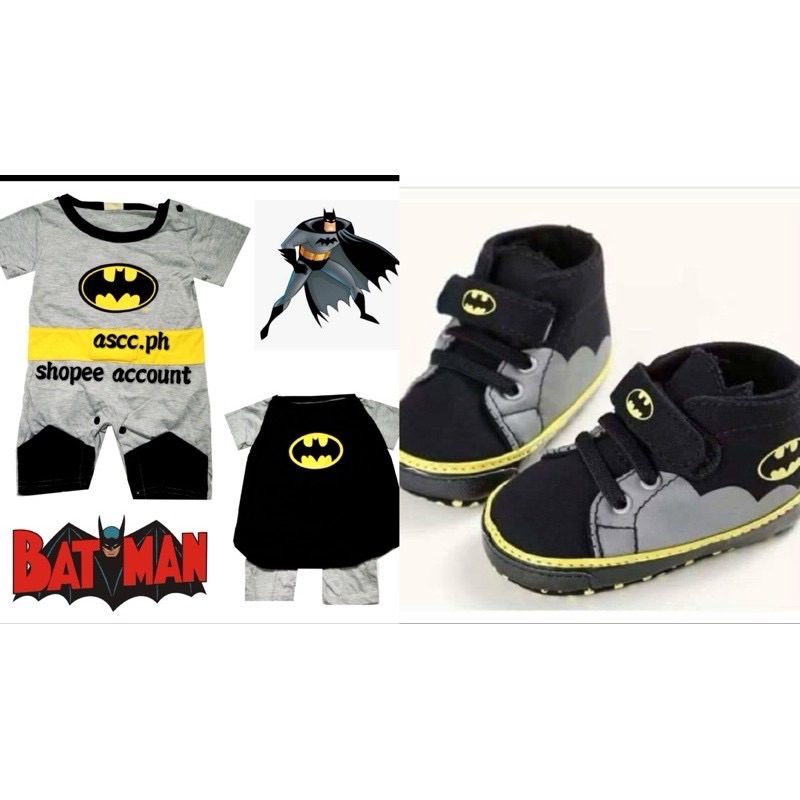 Batman costume for kids 3month to 24month | Shopee Philippines