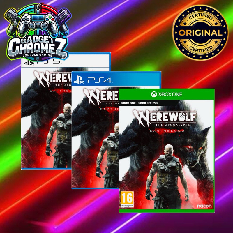 Werewolf The Apocalypse Earthblood | PS5 / PS4 / XBOX ONE Game ...