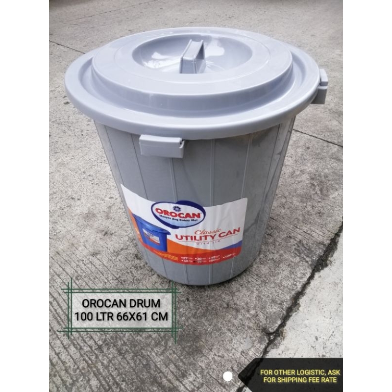 orocan drum 100 liter pail balde utility container multi purpose container | Shopee Philippines