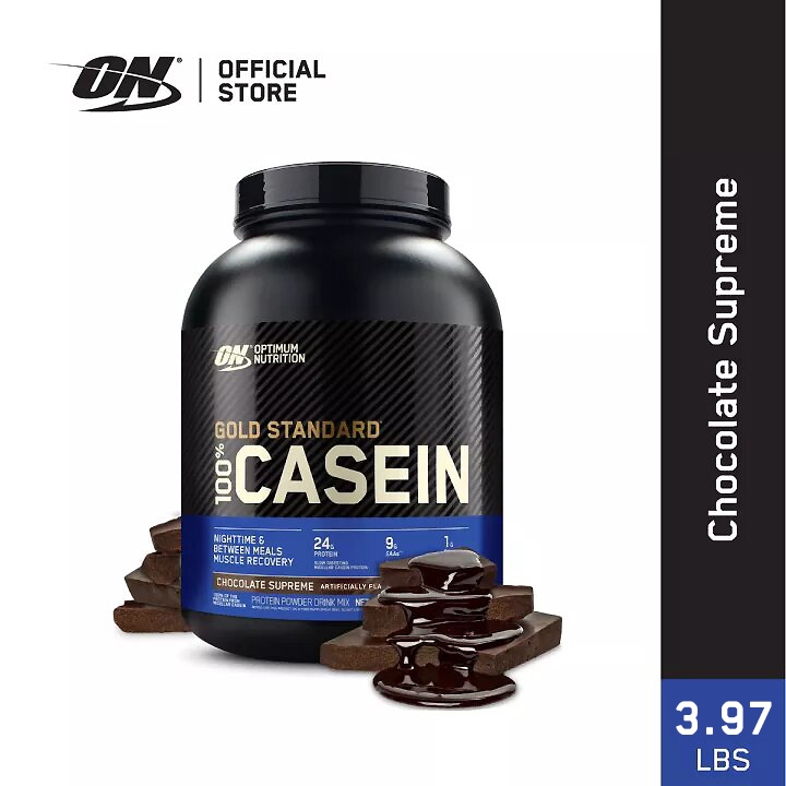 Optimum Nutrition Gold Standard Casein 3.86 lbs (Slow Digestion Protein ...