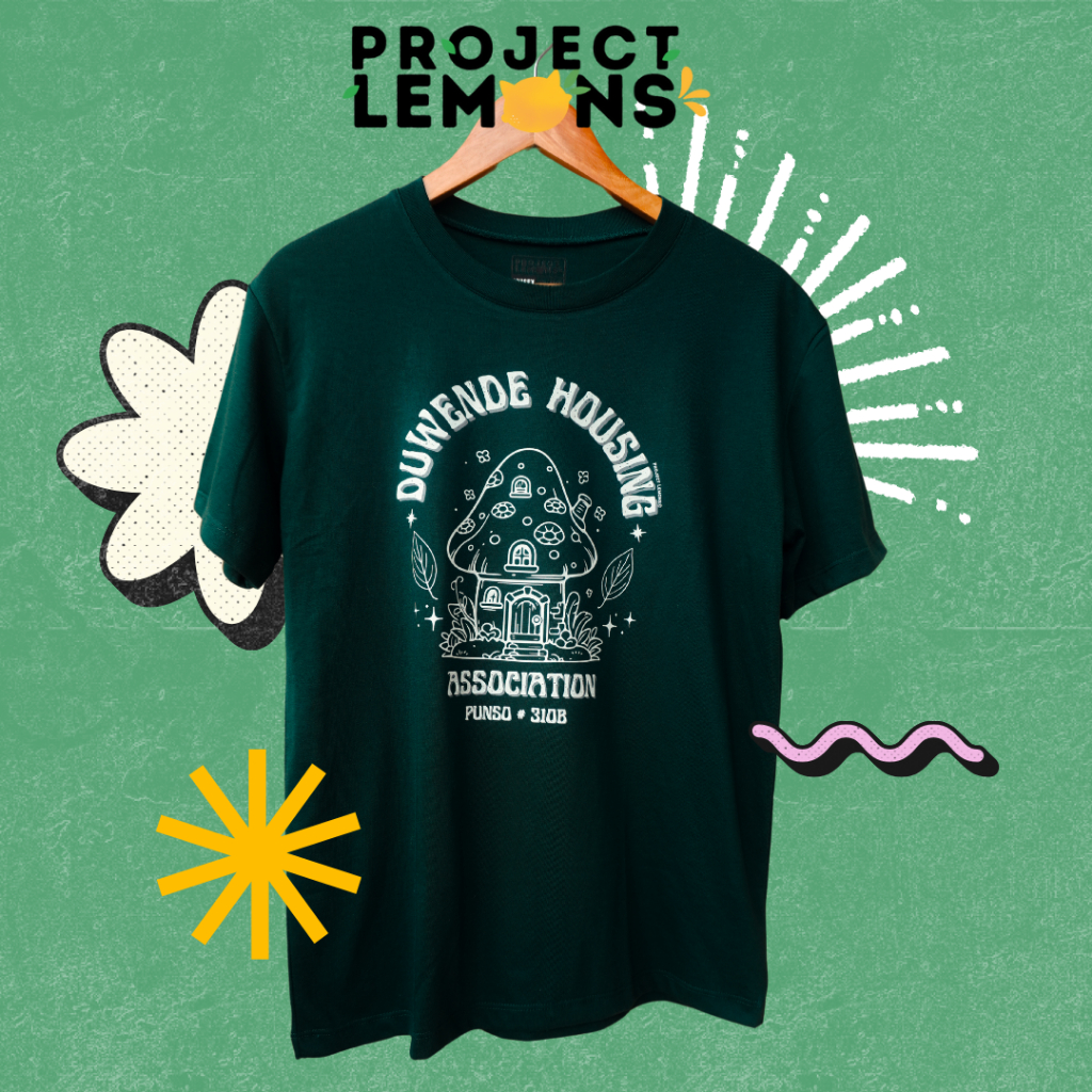 Project Lemons - Dwende Housing Association Tshirt | Unisex Round Neck Tshirt | Shopee Philippines
