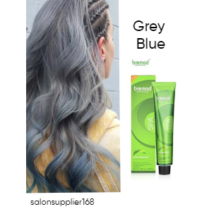 Bremod Hair Color 9.18 GREY BLUE 100ML With Oxidizer SMALL 100ml ...
