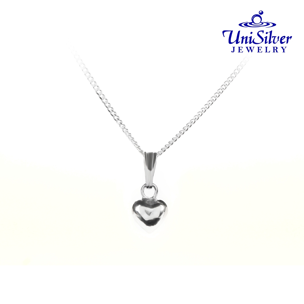 Unisilver 925 Sterling Kid's Necklace (KN019-5155) | Shopee Philippines