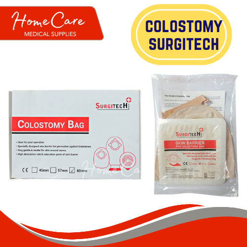 Colostomy Bag w/ Wafer SURGITECH 1 Set | Shopee Philippines