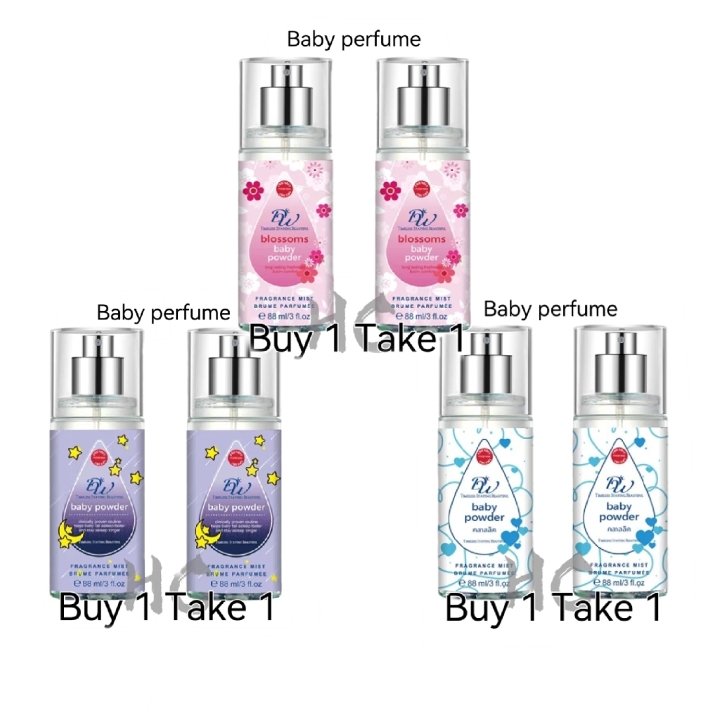 【Buy1 Take1】Baby long lasting Blossom Perfume EDP Fragrance 88ml ...