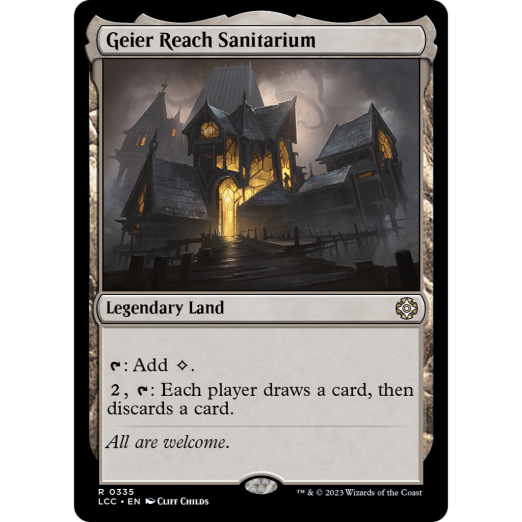 geier-reach-sanitarium lcc-335 Proxy Playtest Card | Shopee Philippines