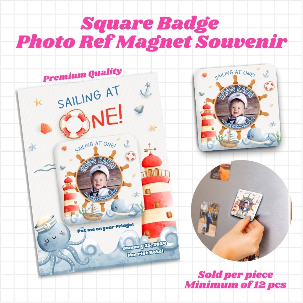 Personalized Birthday Wedding Debut Baptism Souvenir Unique Favor Photo ...