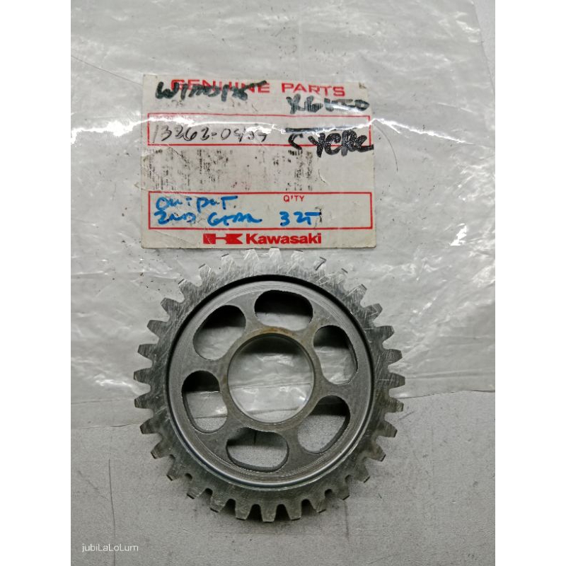 Kawasaki Bajaj Wind125 Output 2nd Gear 32T (Genuine) | Shopee Philippines