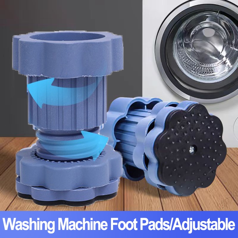 Universal Adjustable Height Washing Machine Foot Pads Noise-reducing ...