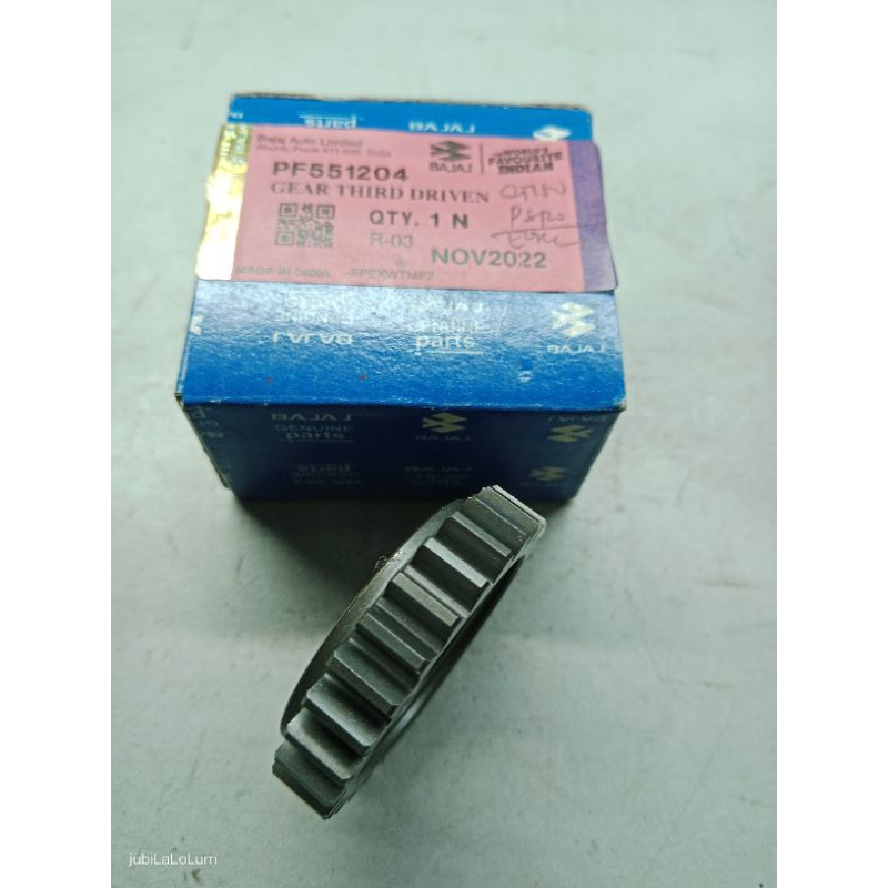 Kawasaki Bajaj CT150 3rd Driven Gear (Genuine) | Shopee Philippines