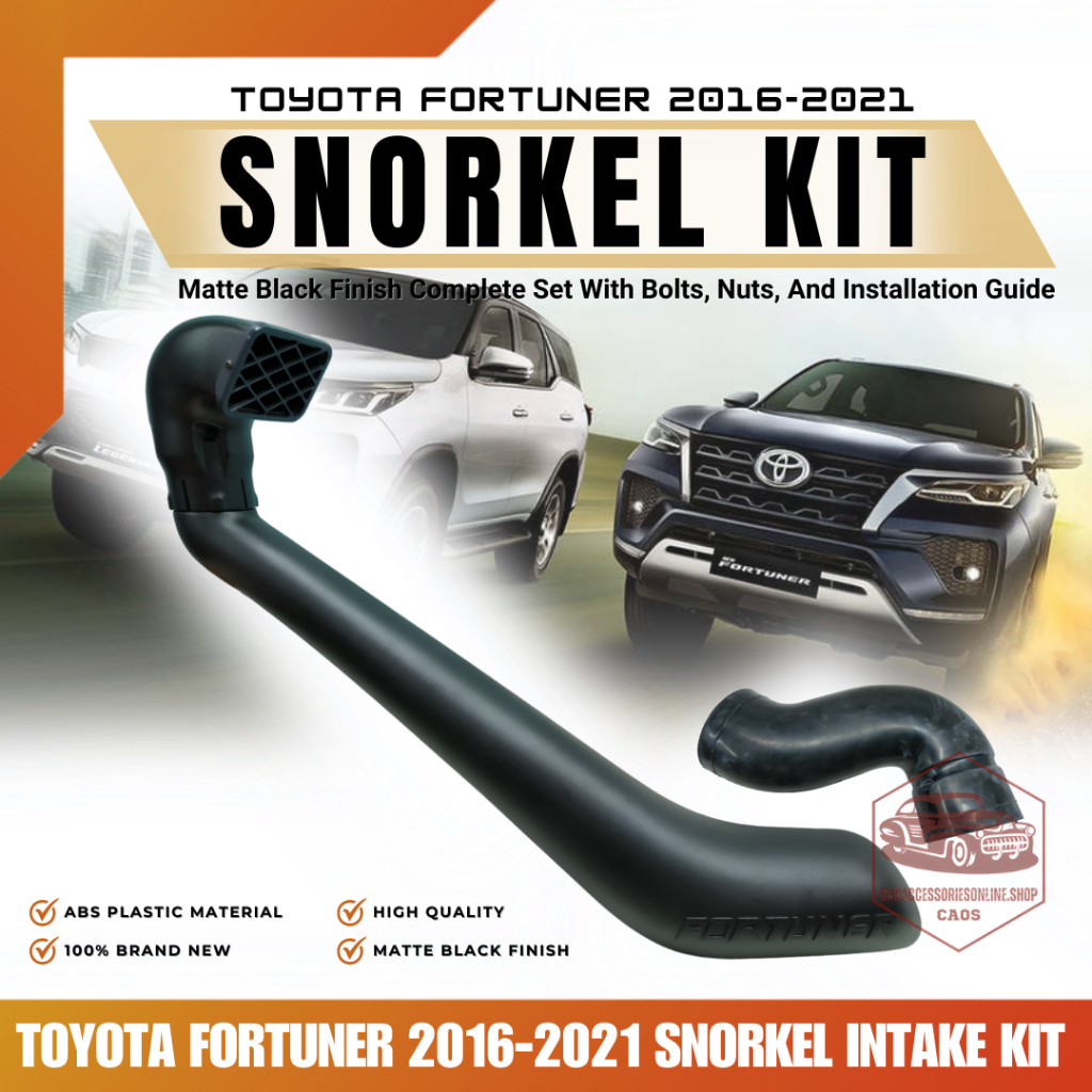 CAOS SNORKEL INTAKE KIT FOR TOYOTA FORTUNER 2016 2017 2018 2019 2020 ...