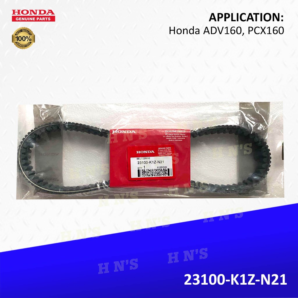 Honda Genuine Belt Drive for Honda ADV160 / PCX160 ( PN: 23100-K1Z-N21 ) | Shopee Philippines