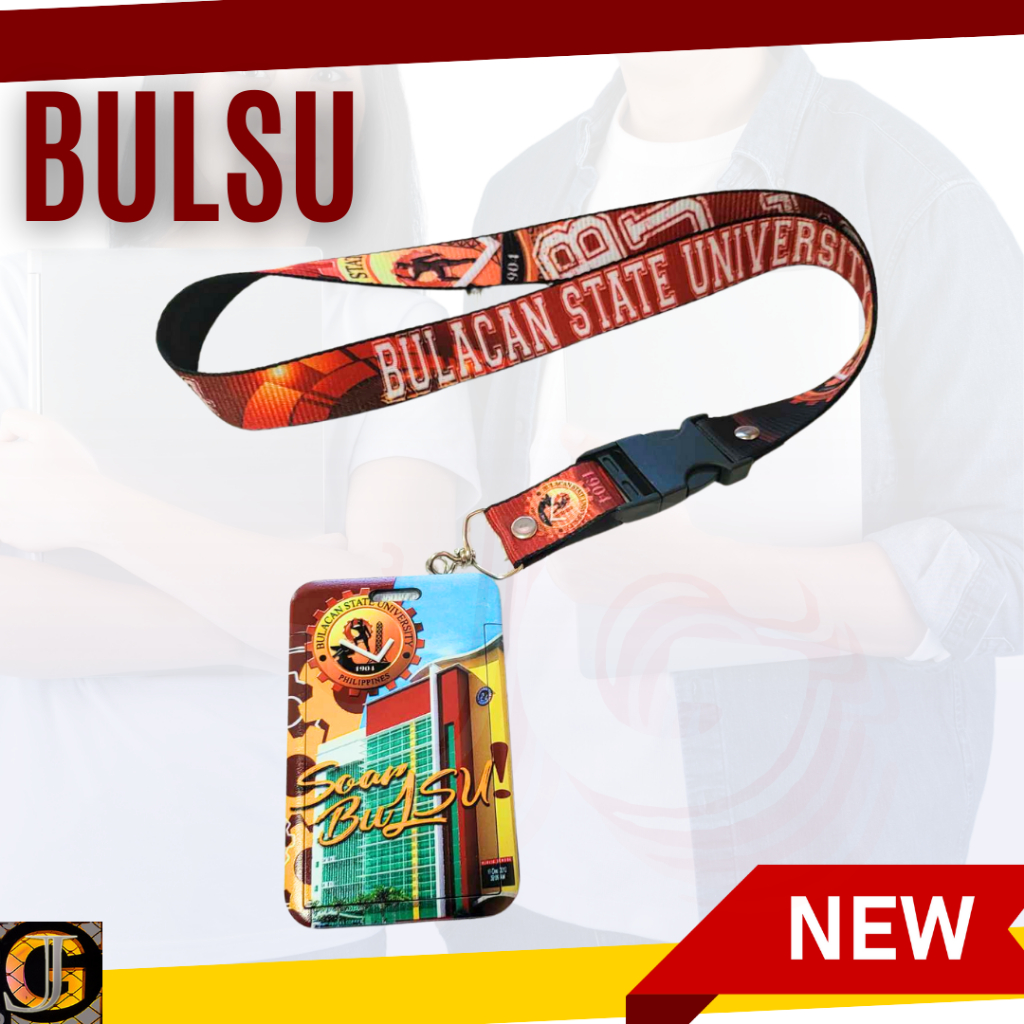 jg Bulacan State University Style Bulsu Design Neck Strap Id lace ...
