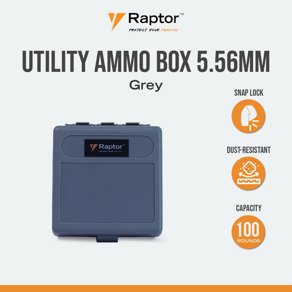 Raptor Case Utility Box 5.56mm for Tactical Gear | Raptor PH | Shopee Philippines