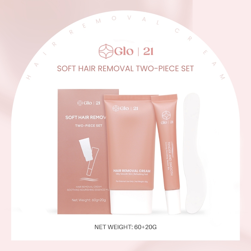 -GLO21-Removeal Cream Painless Hair Inhibit Hair Growth Hair Removal ...